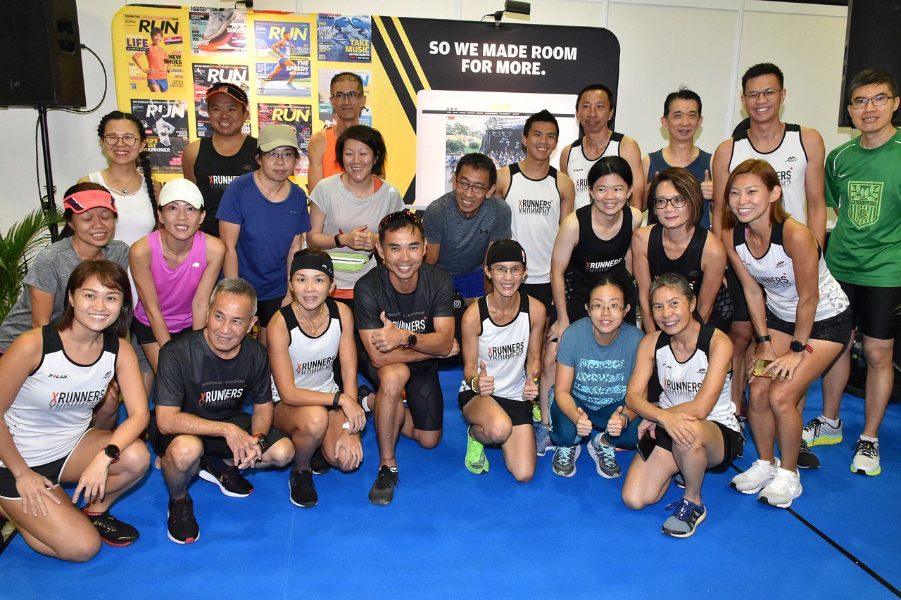 X-Runners at the RUN Zone of the SCSM Race Pack Collection Expo 2019 ...